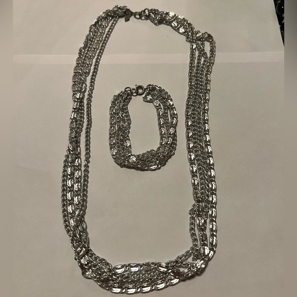 Sarah Coventry | Jewelry | Vintage Sarah Coventry Silver Tone Chain ...